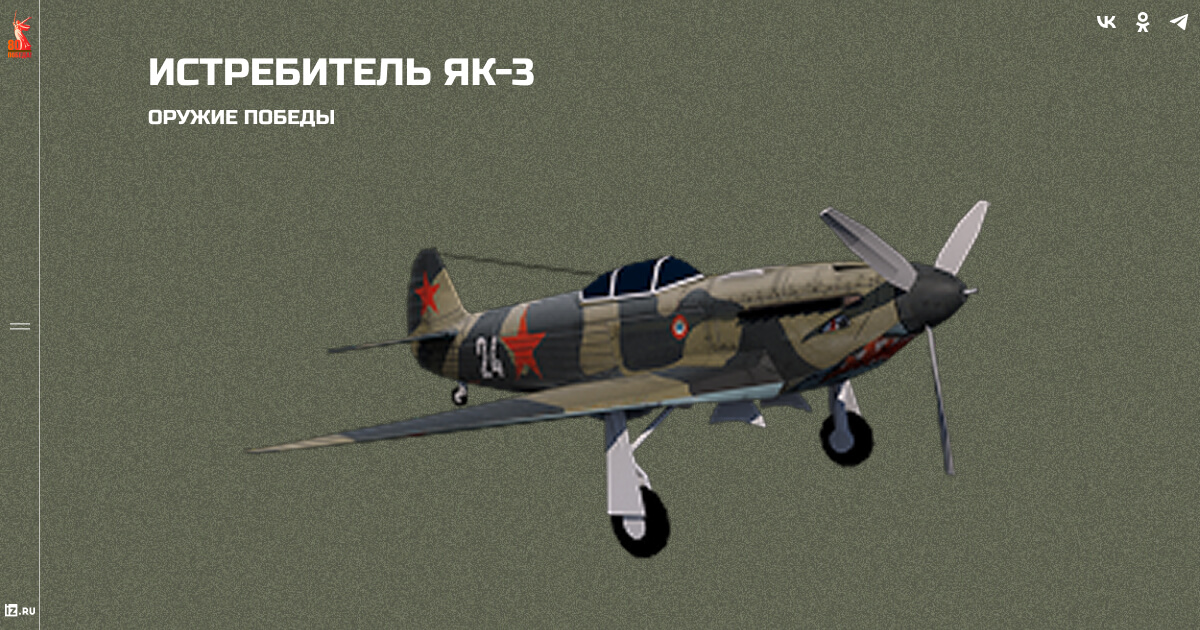 Истребитель Як-3 - история создания и применения оружия во время ВОВ